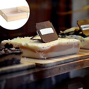 Large Soap Molds, 8L/282oz Rectangle Silicone Liner for 18 Bar Mold with Wooden Box and Lid,DIY Handmade Soap Making Tools