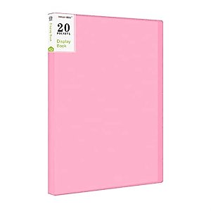 A3 Diamond Painting Storage Book - Art Portfolio Case Presentation Folder with 20/40 Clear Pockets Sleeves Protectors Art Portfo - Great Art Organizer Portfolio Folder for Storing Artwork