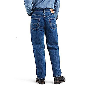 Levi's Men's 550 Relaxed Fit Jeans (Also Available in Big & Tall), Dark Stonewash, 36W x 32L
