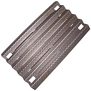 Music City Metals 91931 Stainless Steel Heat Plate Replacement for Gas Grill Models Kirkland 720-0193 and Kirkland 720-0432