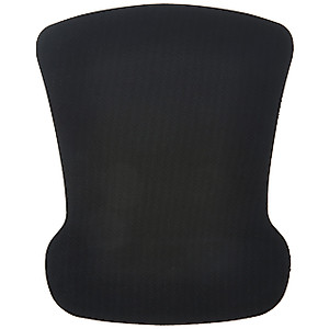 Amazon Basics Gel Computer Mouse Pad with Wrist Support Rest - Black