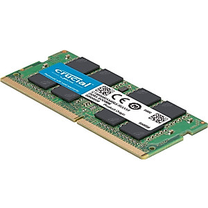 Crucial Memory Bundle with 32GB (2 x 16GB) DDR4 PC4-21300 2666MHz(CT2K16G4SFD8266) Compatible with Latitude Notebook Laptop 3300, 3301, 3390, 3400, 3480, 3490, 3500, 3580, 3590, 5400, 5480, 5490, 5491
