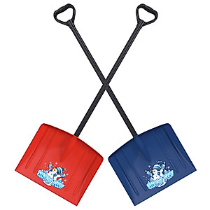 Kids Snow Shovel 36" Tall (2 Pack) - Kids Shovel, Winter Shovel, Snow Shovels for Snow Removal, Winter Toys Gifts for Kids Boys Girls