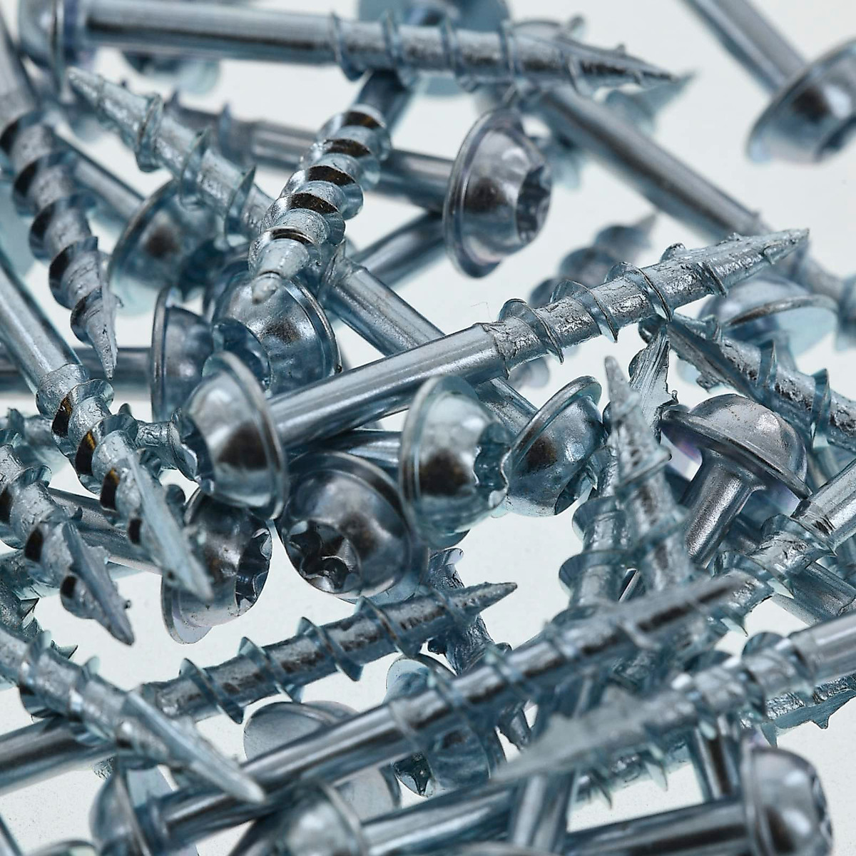 Milescraft 7352 Wood Pocket Hole Screws - #7 x 1-1/4" Washer Head with Coarse Thread (500pc.), Torx Drive Self-Tapping, for Indoor Use