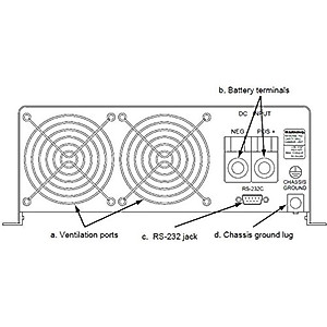 Go Power! GP-SW1500-12 1500-Watt Pure Sine Wave Inverter , Yellow