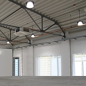 THE LIGHT MASTER - UFO LED Highbay Light – Power and CCT Adjustable, 200W/220W/150W, 38500 lm – 120-277 V – IP 65 Waterproof, UL, DLC – Garages, Warehouses, Storage Facilities, Factories