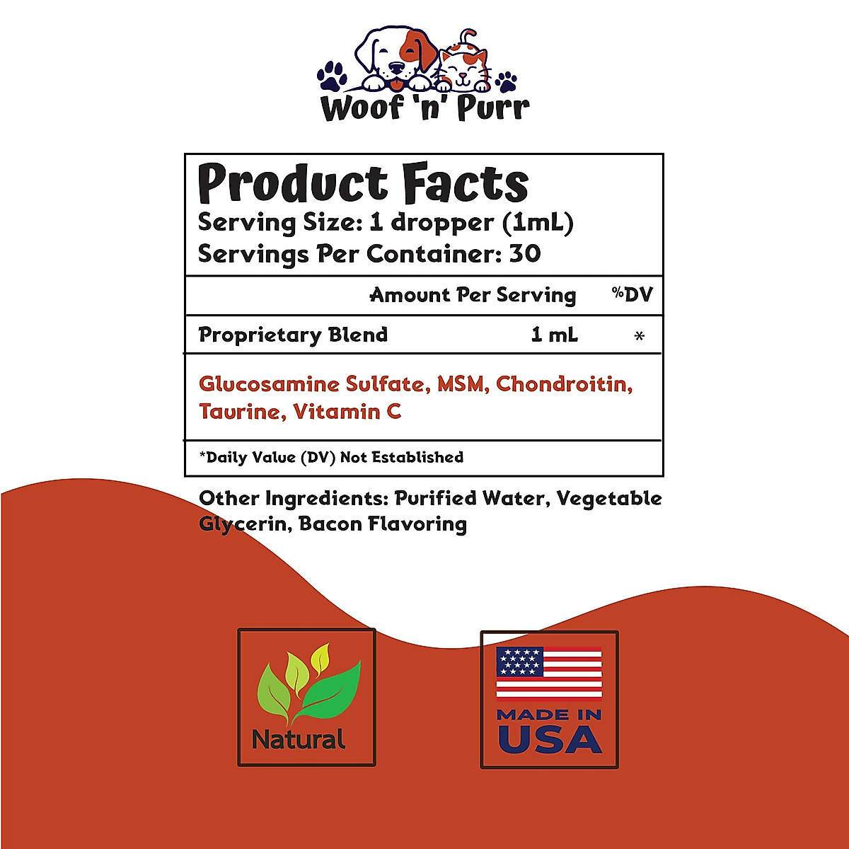 Dog Glucosamine - Supports Hip & Joint Health, & Much More - Glucosamine for Dogs Hip and Joint Supplement - Glucosamine for Dogs - Dog Joint Supplement - Glucosamine Chondroitin for Dogs - 1 fl oz