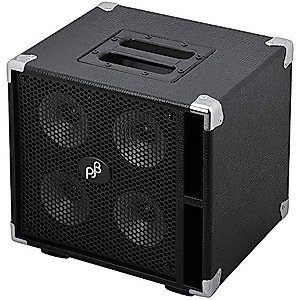 Phil Jones Bass Compact 4 4 x 5-inch 400-watt Bass Cabinet - Black