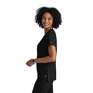 BARCO One BOT142 Women's Uplift Scrub Top Black 2XL