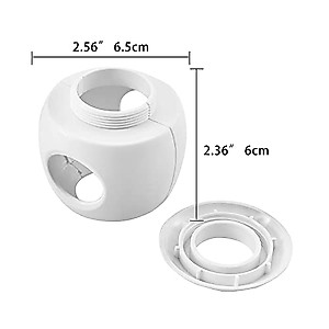 AILUOQI Childproof Door Knob Covers Babyproof (6 Pack) Child Door Locks Door Handle Baby Proofing Door Safety for Kids