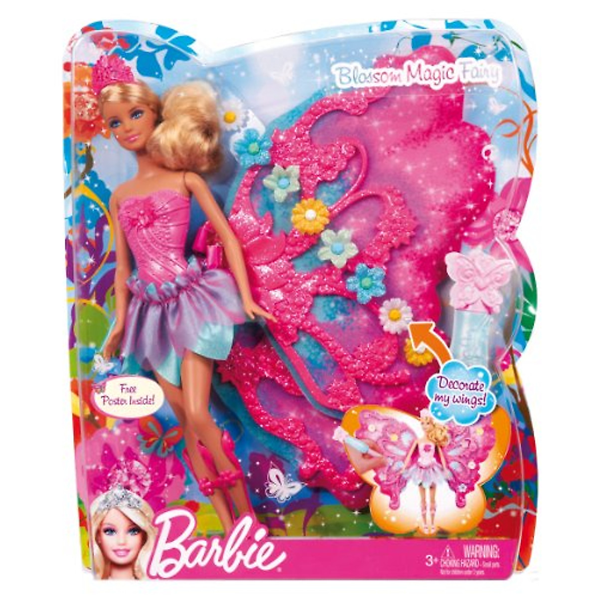 Barbie Flower 'N Flutter Fairy Barbie Doll