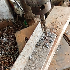 KEWAYO 13-Piece HSS Twist Drill Bit Set - Titanium Nitride Coated High Speed Steel, 1.5 to 6.5mm, Jobber Length for Metal, Cast Iron, Wood, Plastic - Complete with Metal Storage Case