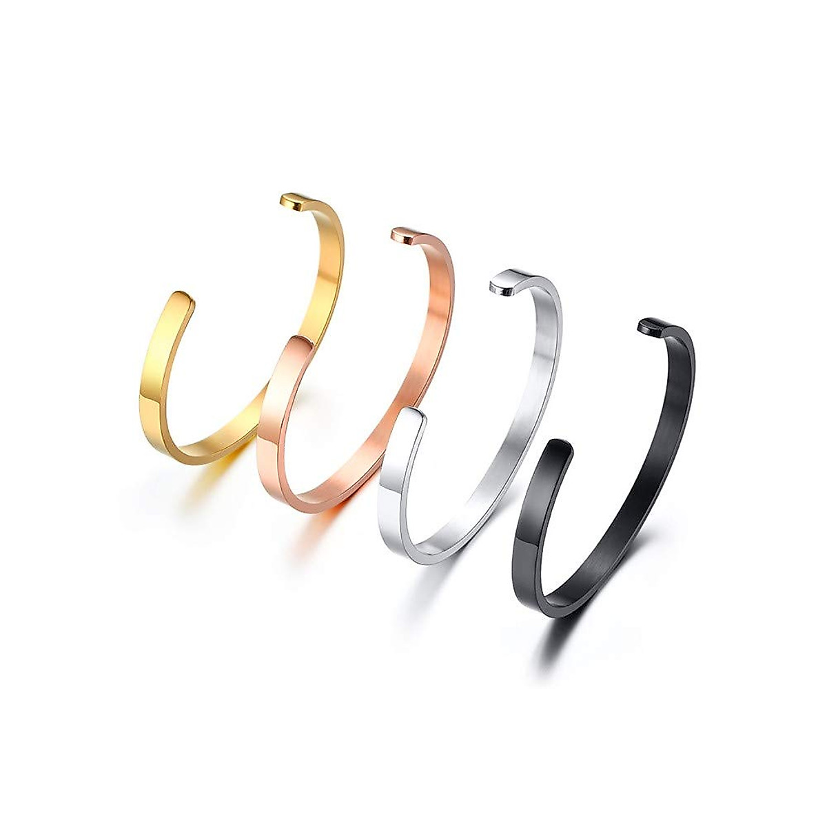 Minimalist 18K Gold Plated Sigil of Satan Baphomet Leviathan Cross Cuff Bracelet - Stainless Steel Satanic Protection Symbolic Bange for Women Men, Spiritual Satanas Amulet Talisman Jewelry from Evil