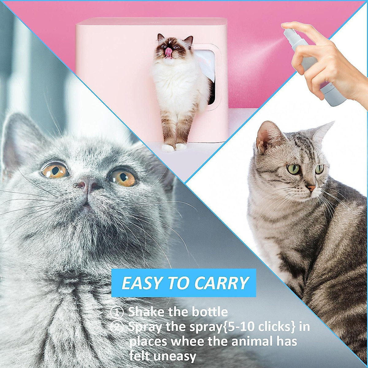 Advanllent Cat Calming Pheromone Spray (60ML) | A Solution Recommended by a Veterinarian | Help Relieve Anxiety Caused by Stress, Travel, Noise, etc.
