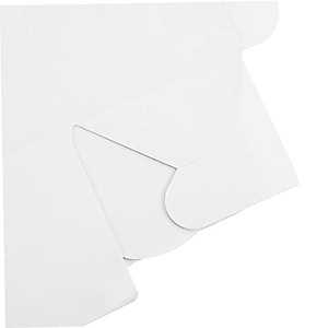 HEMOTON 12pcs Boxes Window Dessert Box Gift Boxes Bulk Snackle Box Container Cupcake Holder Candy Packaging Box Biscuit Container Box Cajas Para Mini Donas Dessert Packaging Boxes Cake Box