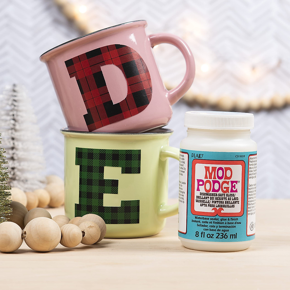 Mod Podge Dishwasher Safe Waterbase Sealer, Glue and Finish (16-Ounce), CS25139 Gloss