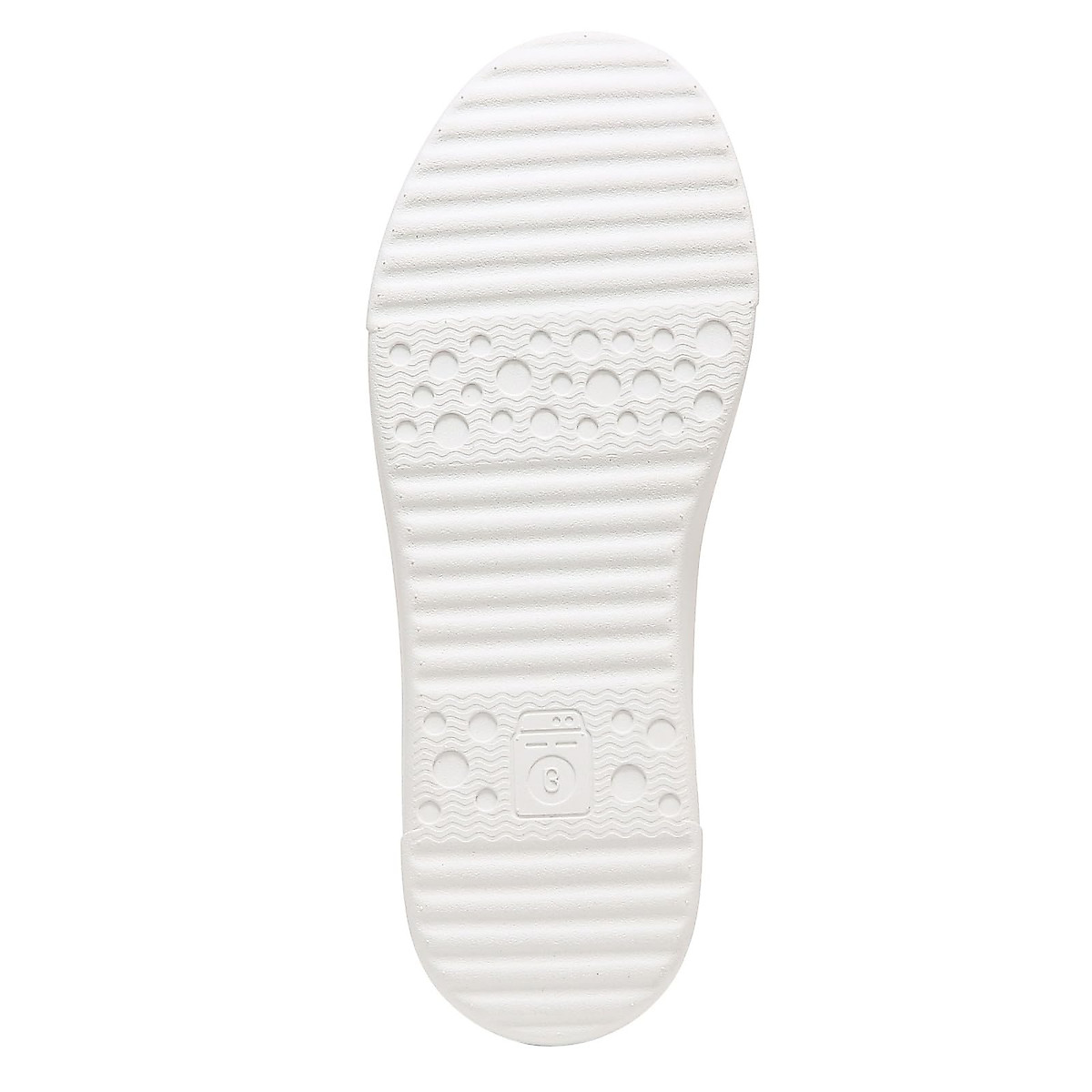 BZees Womens March On Moc Slip-on Loafer, Oyster Grey Chevron Knit, 8 US