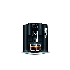 Jura E8 (NAA) 4th Gen Automatic Coffee Machine (Piano Black)