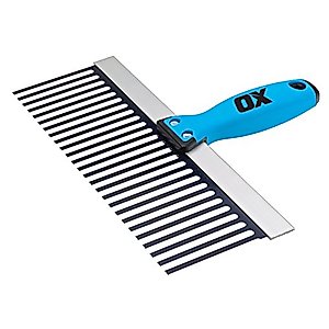 OX Tools 12" Plasterer's Scarifier | OX Grip Handle