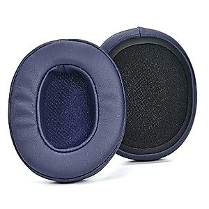 Leather Cushion Earpads Compatible withSkullcandy Crusher Wireless/Crusher ANC/Hesh3 Headset Earmuffs Memory Foam Covers Ear Cushions for Headset Headphone