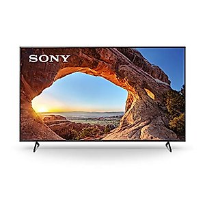 Sony X85J 85 Inch TV: 4K Ultra HD LED Smart Google TV with Native 120HZ Refresh Rate, Dolby Vision HDR, and Alexa Compatibility KD85X85J- 2021 Model, Black