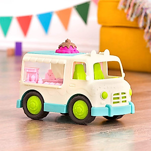 Battat- Wonder Wheels- Toy Ice Cream Truck For Kids, Toddlers – Ice Cream Van Toy – Pretend Play- Recyclable Materials – 1 year +