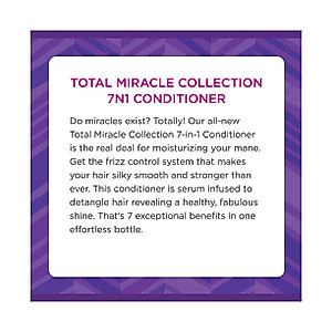 AUSSIE Total Miracle 7 in 1 Shampoo & Conditioner 26.2 FL OZ ( 1 bottle each )