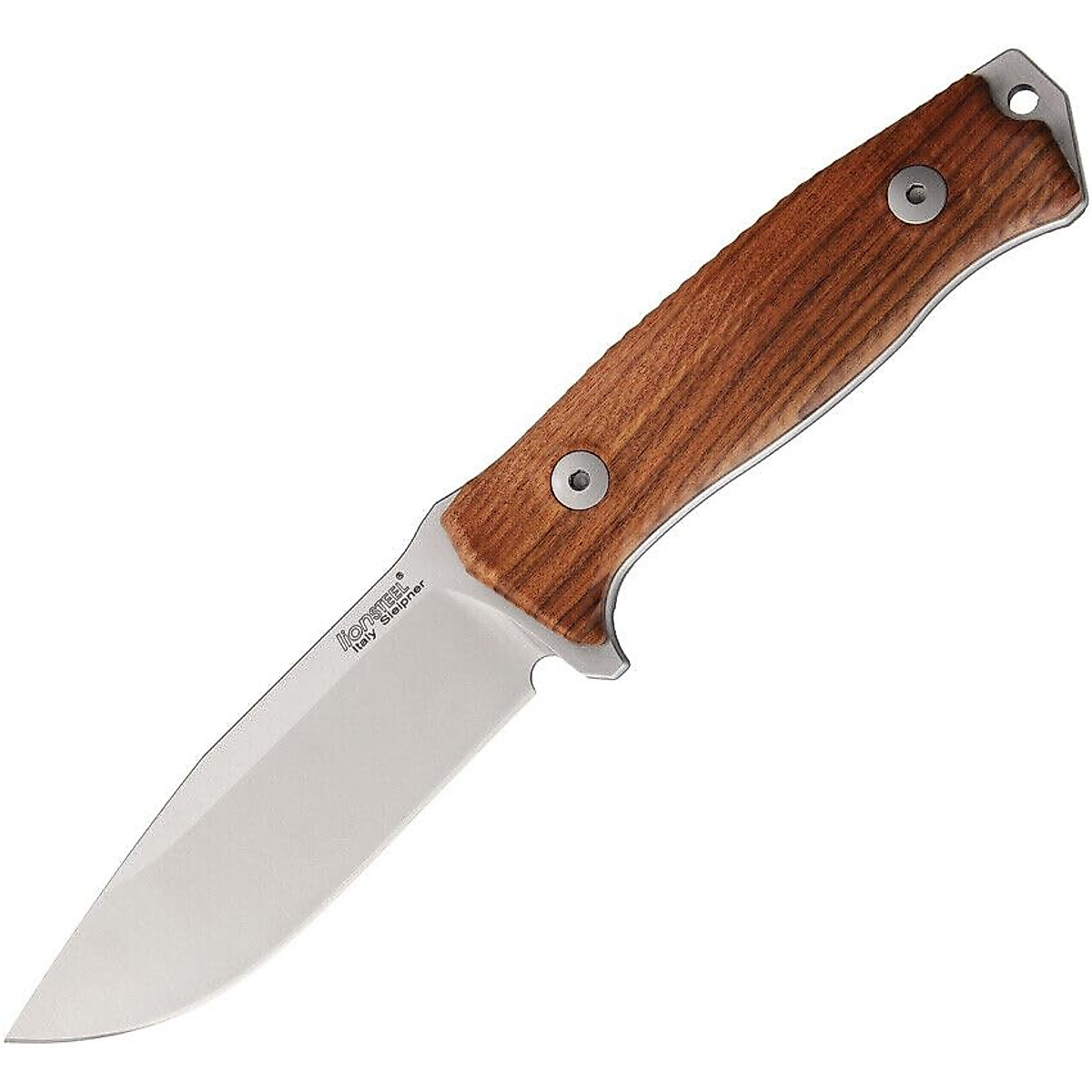 PIÑATAS OLE M5 Santos Wood Handle 60-61 HRC Sleipner Steel Fixed Blade Knife M5ST 8051887881109