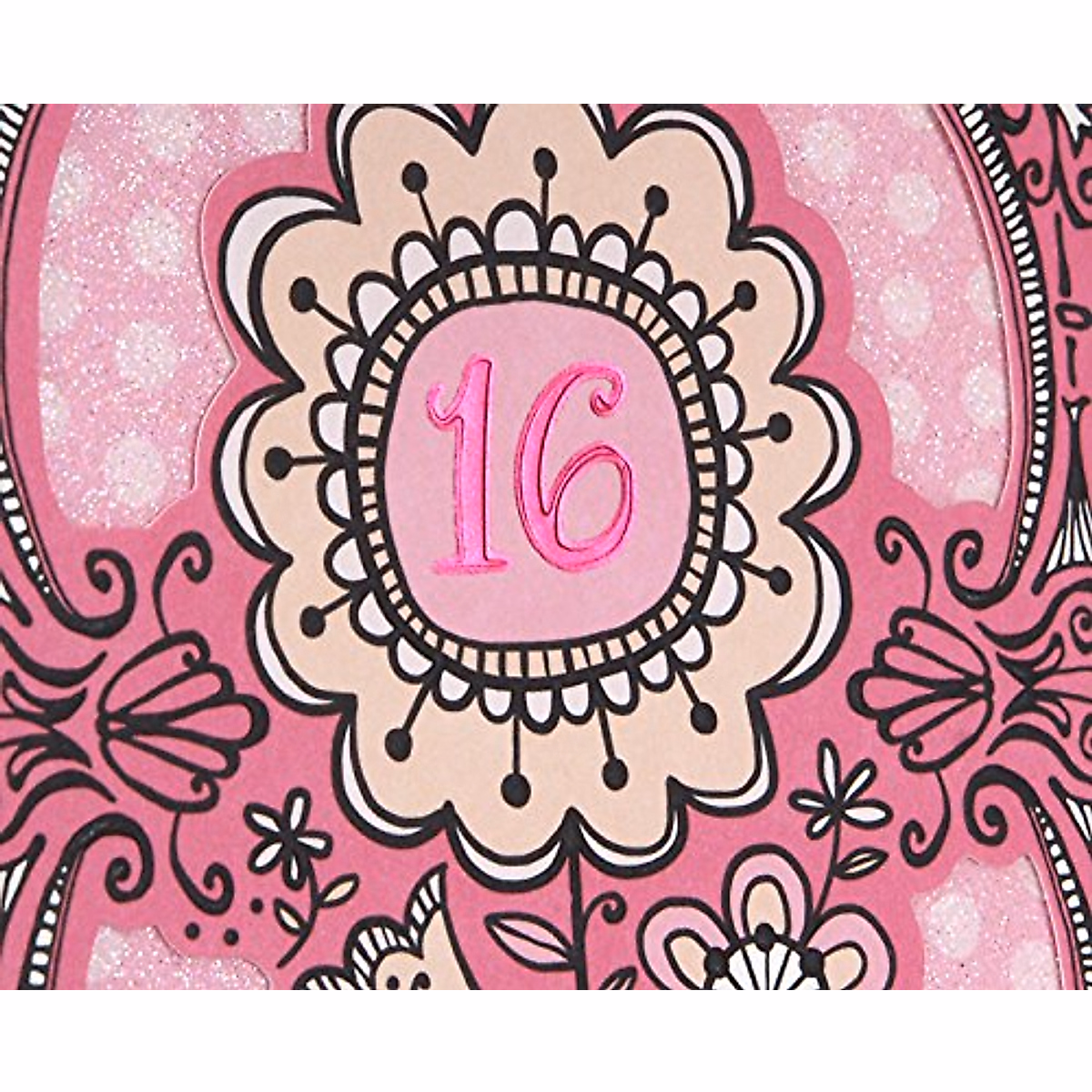 Hallmark 16th Birthday Greeting Card (Sweet Flowers)