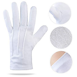 Beefunny Chauffeur Costume Limo Taxi Driver Hat Gloves Set (K)