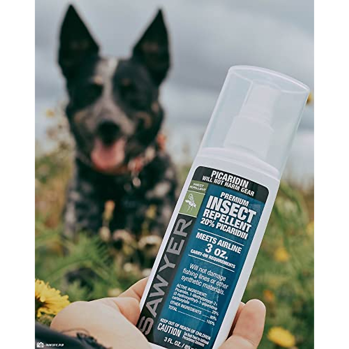 Sawyer Products SP5432 Picaridin Insect Repellent Spray, 20", Pump, 3-Ounce, Twin Pack & SP7142 Premium Maxi DEET, 100" DEET Insect Repellent, Pump Spray, 4-Ounce, Twin Pack