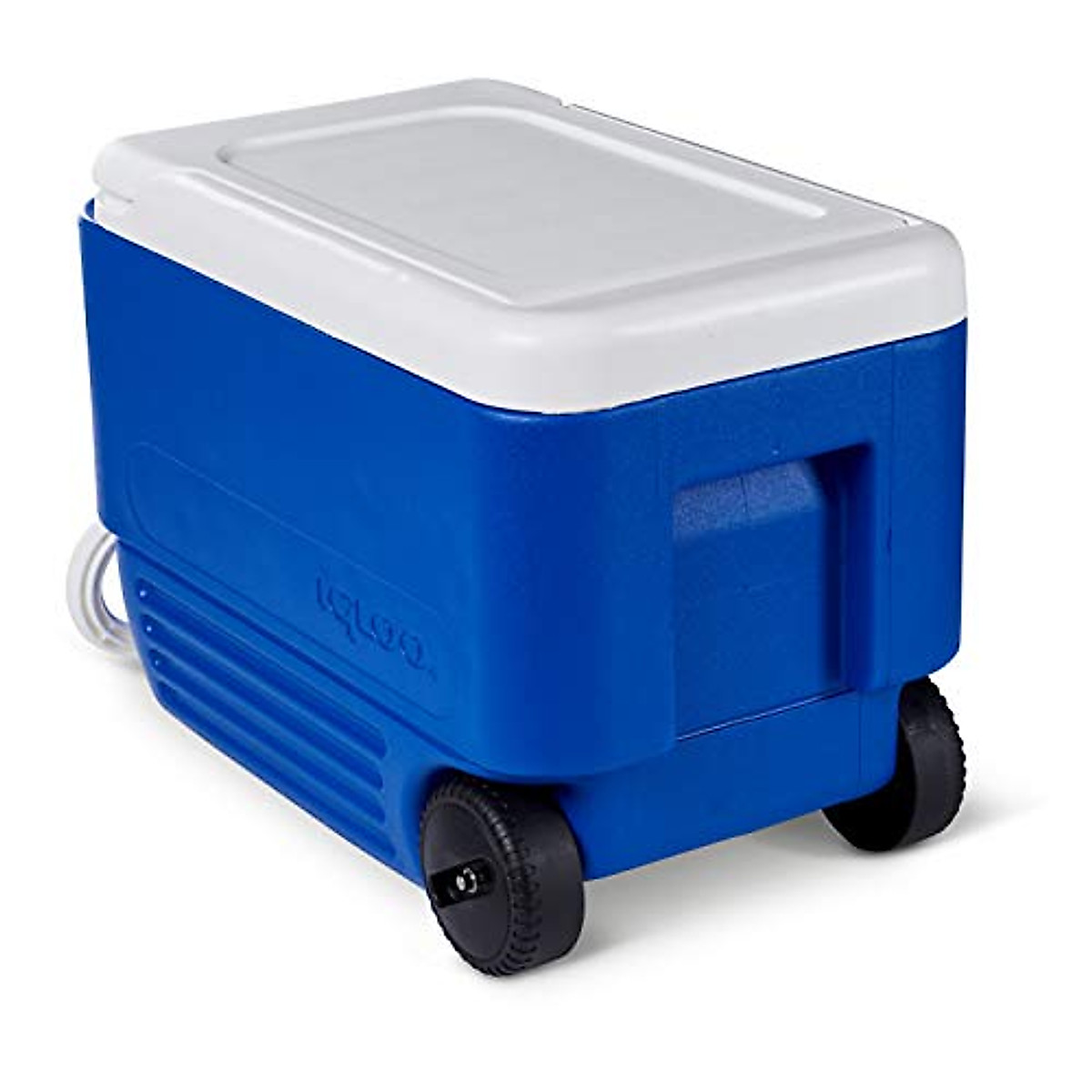Igloo 38 Quart Wheelie Cooler,blue (22.875”L X 12.875”W X 15.875”H)