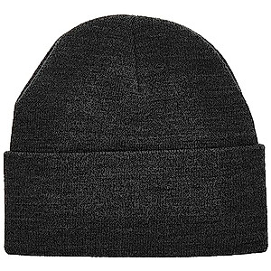 Timberland Short Watch Cap, Charcoal Heather Gray, One Size