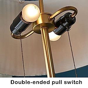 GRFIT Indoor Floor Lamp Pure Copper Floor Lamp, All Copper American Bedside Lamp, Bedroom Living Room European Style Retro Villa European Style High-end Decorative Lamps Standing Reading Lamps