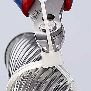 KNIPEX Tools - Electronics Super Knips, INOX Steel, Multi-Component (7803125), 5-Inch