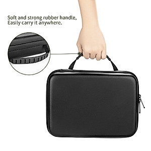 Yinke Case for Philips 7000 Series Multi Grooming Kit MG7720 MG7745/ Series 5000 MG5720 Beard Hair and Body with Nose Trimmer with Attachment Storage, Portable Travel Case Storage Bag