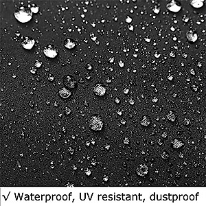 BTURYT Patio Swing Canopy Replacement Top Cover, Replacement Cover for Swing Canopy, Garden Seater Sun Shade,Swing Hammock Protector Furniture Cover,(top Cover + Chair Cover)