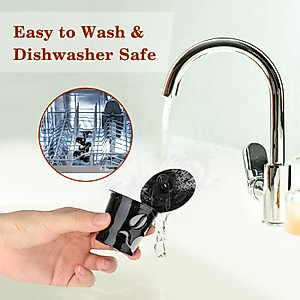 Reusable K Cups for K-Mini/K-Duo, 4 Pack Reusable Coffee Filters Pods for Keurig, BPA Free Refillable Single K Cups for Keurig K-Mini, K-Duo, 1.0 & 2.0 Series…