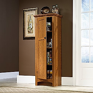 Sauder Summer Home Pantry, Carolina Oak finish