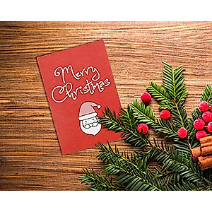 36 Pack Merry Christmas Greeting Cards with Envelopes, Assorted Designs, 4x6 in