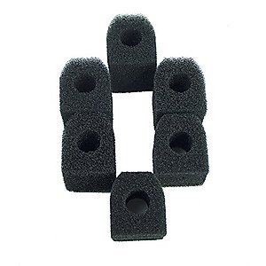 LTWHOME Bio Sponge Fit for Penn Plax Cascade 300 Internal Filter Replacement Cartridges(Pack of 6)
