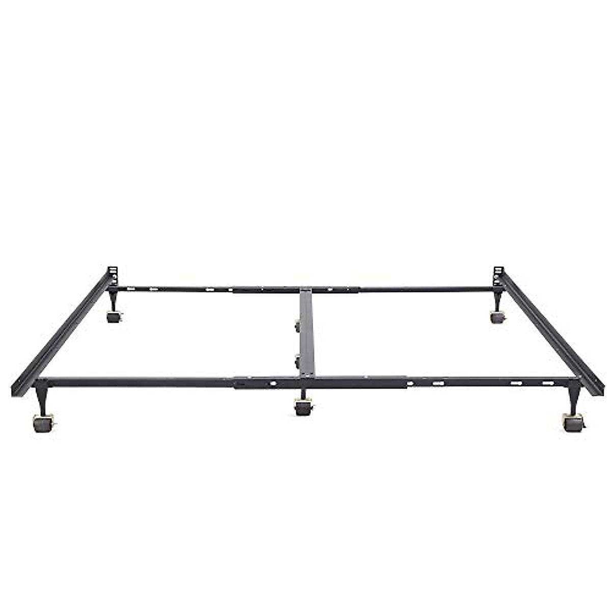 Classic Brands Hercules Universal Heavy-Duty Metal Bed Frame | Adjustable Width Fits Twin, Twin XL, Full, Queen, King, California King