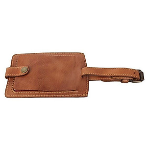 Rawlings Baseball Stitch Luggage Tags Tan