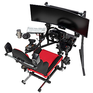 OpenWheeler Keyboard and Mouse Tray Stand with Cup Holder