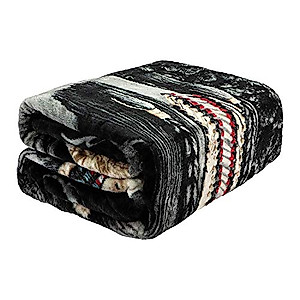 DGA Licensed Queen Size Blanket, Original American, Monroe (Essence)