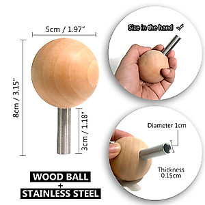 UPTTHOW Auxiliary Tool for Attaching Safety Eyes and Washers, Doll Eyes and Noses for Amigurumi, Bear Eyes Fix Install Utensil for DIY Craft Crochet Making Accessories Supplies