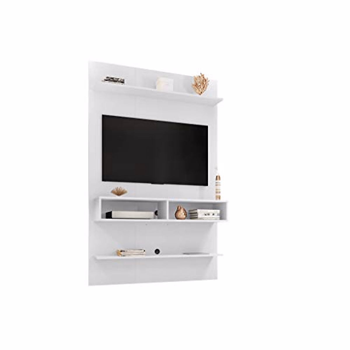Manhattan Comfort Libra Floating Wall Entertainment Center, White