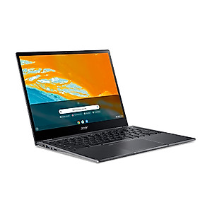 Acer Chromebook Spin 513 Convertible Laptop | 13.5" 2256x1504 Gorilla Glass Touch | MediaTek Kompanio 1380 Octa-Core CPU | 8GB LPDDR4X | 128GB eMMC | WiFi 6 | Backlit KB | Chrome OS | CP513-2H-K62Y