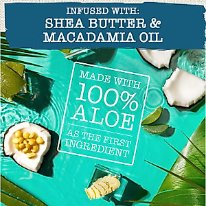 Maui Moisture Frizz Free + Shea Butter Elongating Gel, Hair Styling Gel for Curly Hair, 10 Oz