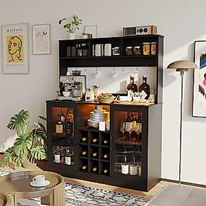 GarveeHome AA0010-1 Wine Racks, Black